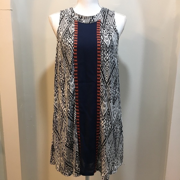 THML | Dresses | Thml Multi Print Shift Dress | Poshmark